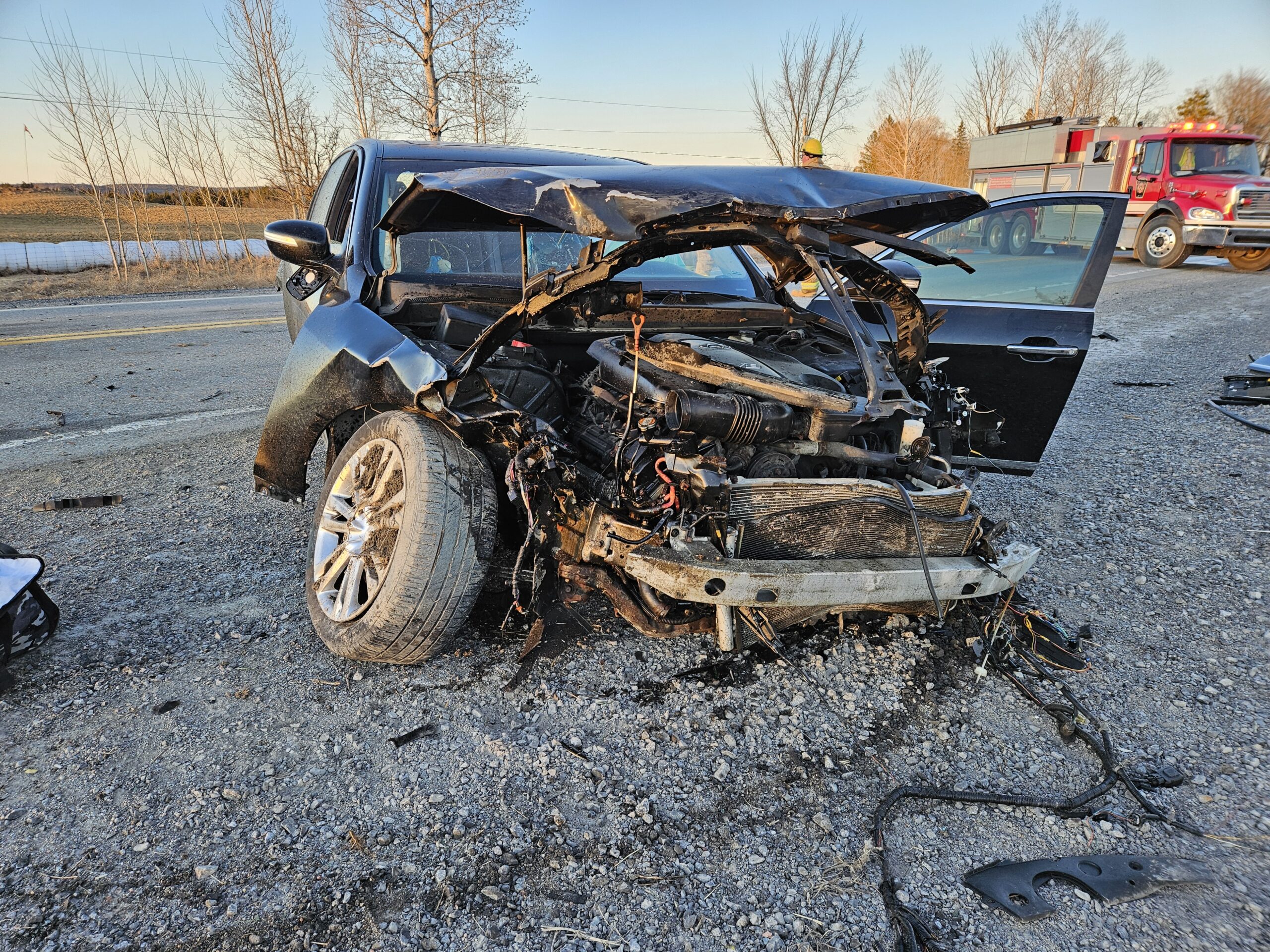 PONTIAC: STUNNING ROAD ACCIDENT - MRC des Collines-de-l'Outaouais